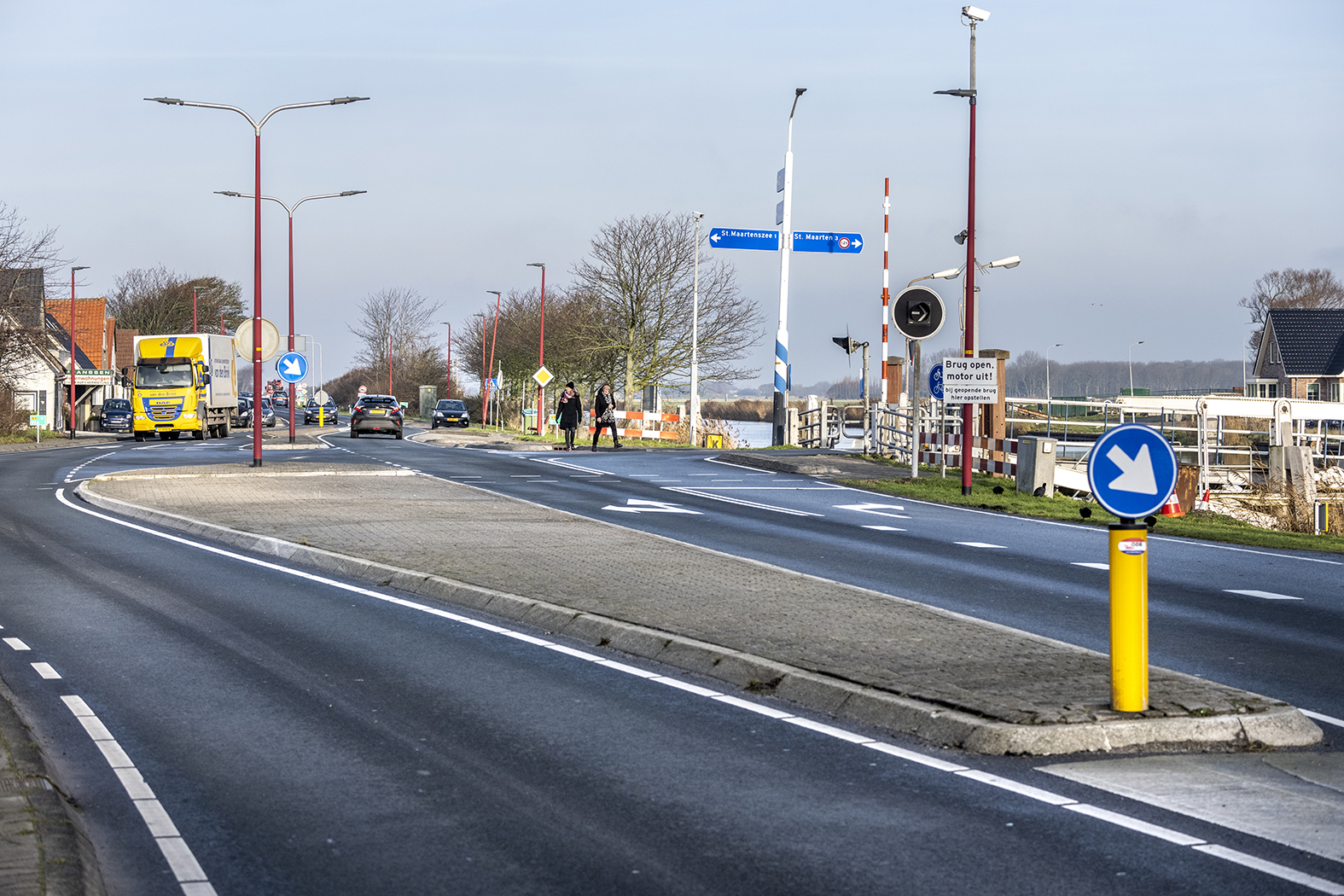 Kruispunten op N9 in Sint Maartensvlotbrug en Burgervlotbrug worden veiliger - Noordkopregio